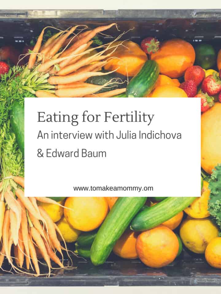 A day in the life of the Ultimate Fertility Diet - To Make a Mommy